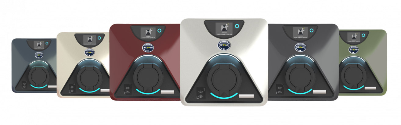 Stevie Recessed & Surface Mount EV & Electric Car Chargers